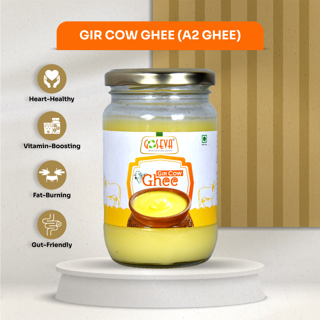 Gir Cow Ghee - Buy 100% Pure Vedic Bilona Method Ghee – Goseva